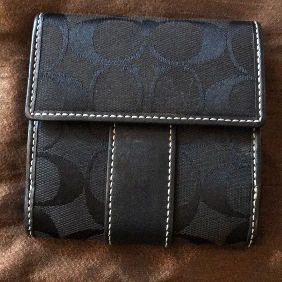 Coach | Bags | Coach Signature Mini Wallet | Poshmark